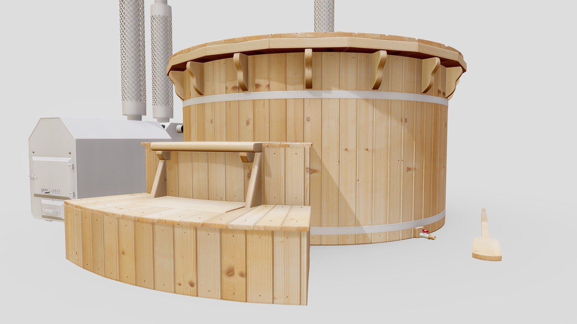 Wooden 1.8 high poly subdivx1 - 3D model by saVRee [2a878d4] - Sketchfab