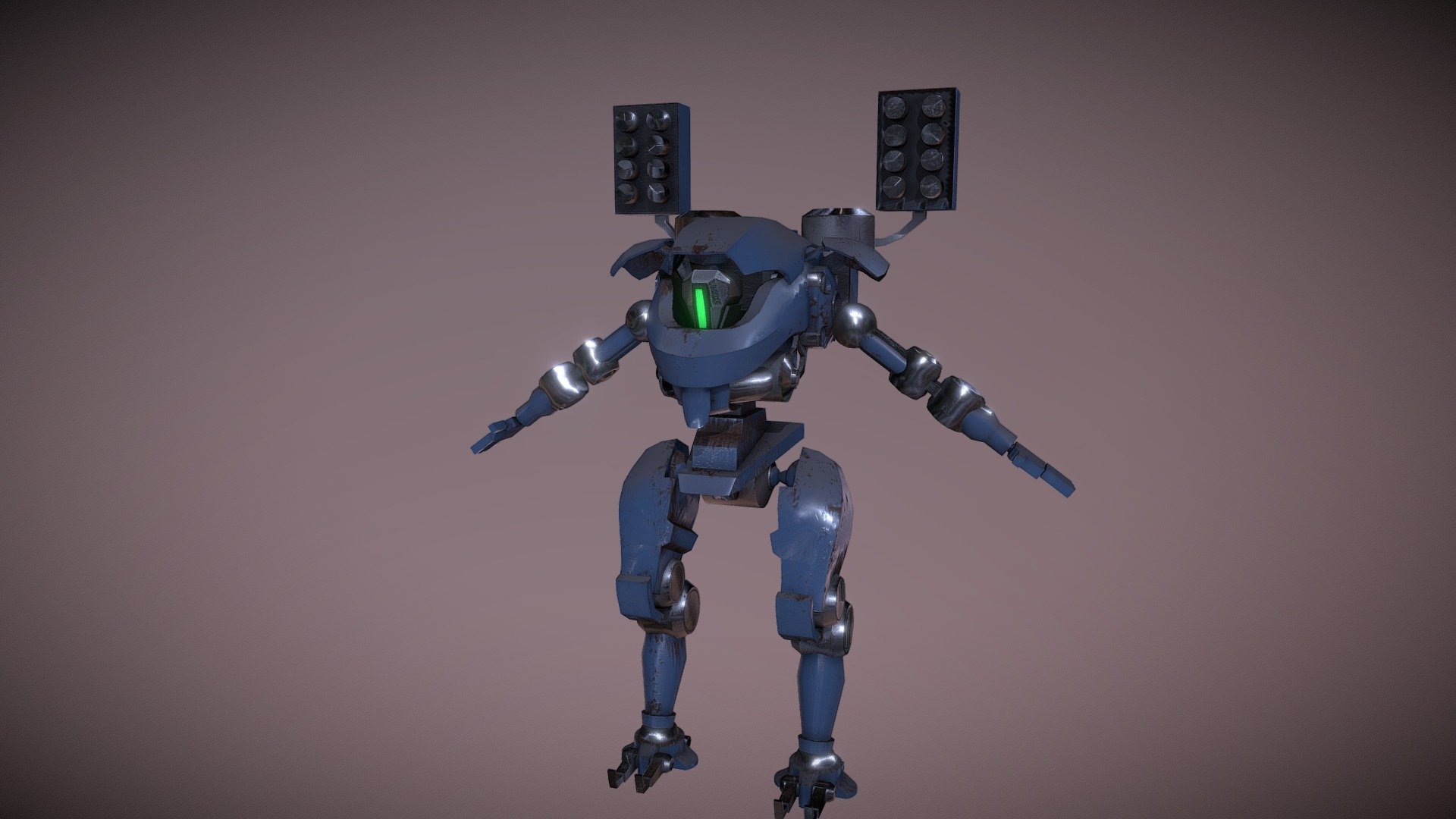 Mech Model - 3D model by cgeyeguy [2a87f1d] - Sketchfab