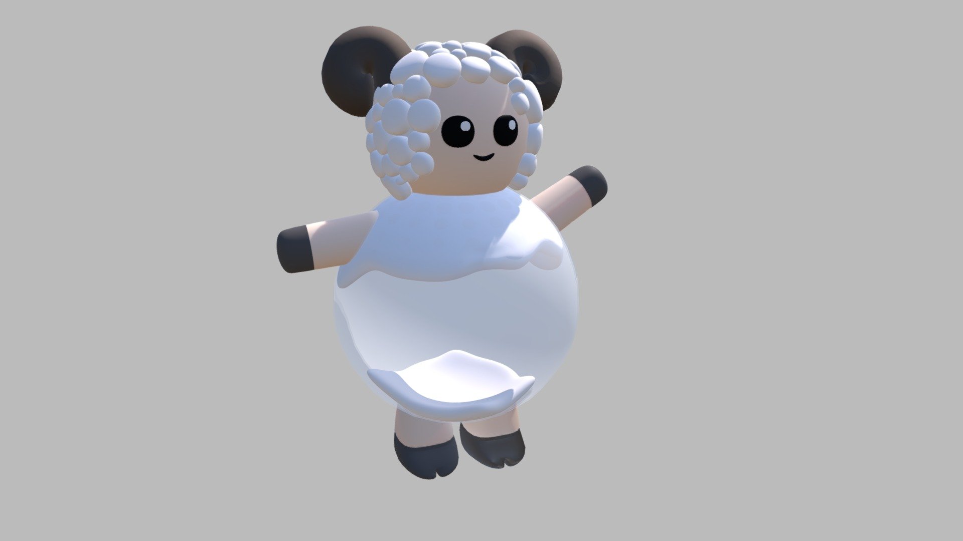 Sheep Character - 3D model by Rae (@raefu) [2a88229] - Sketchfab