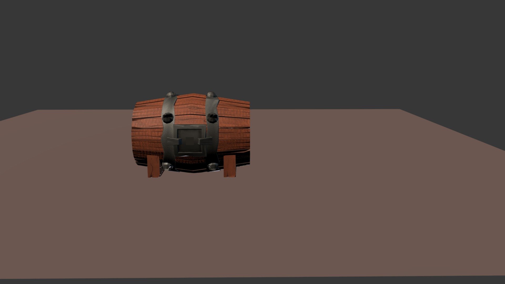 Wooden Barrel with an Animation. - 3D model by JacksoN121 [2a8854a ...