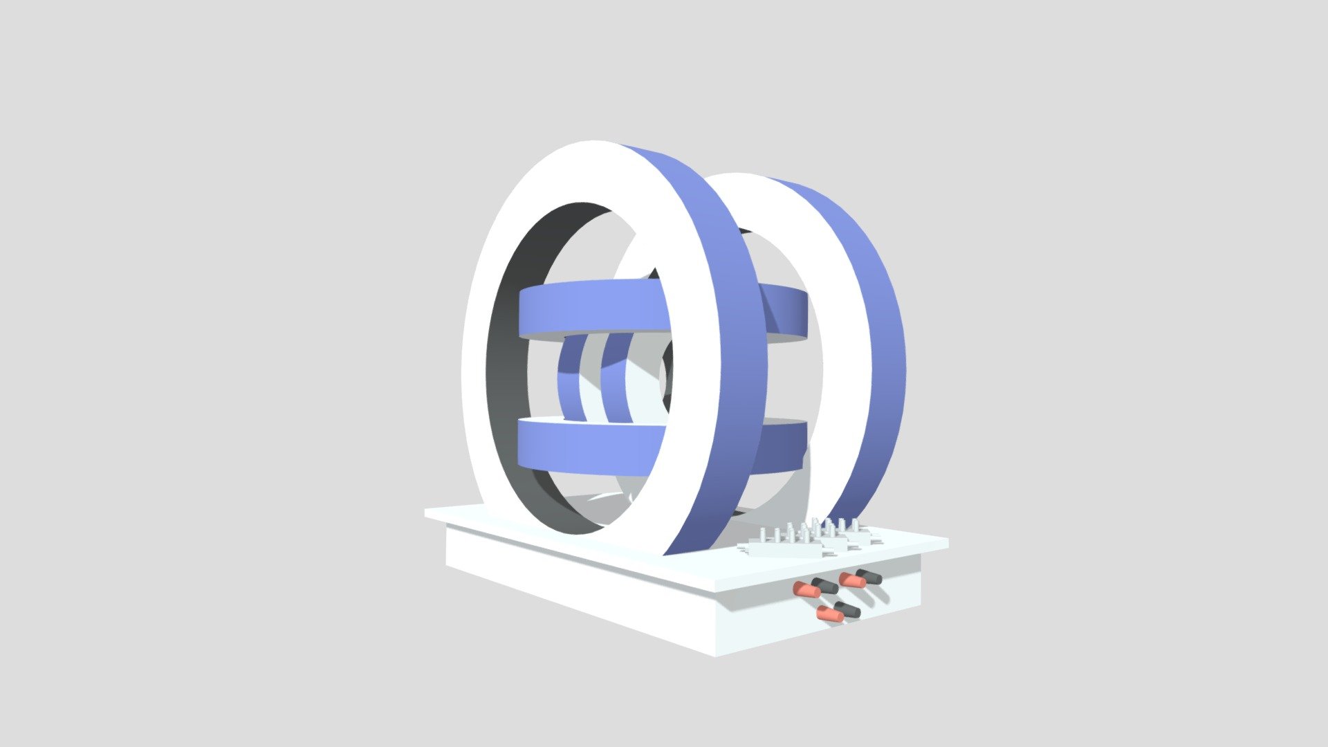 Helmholz Coil - Current Configuration - 3D model by Bill_Peakman ...