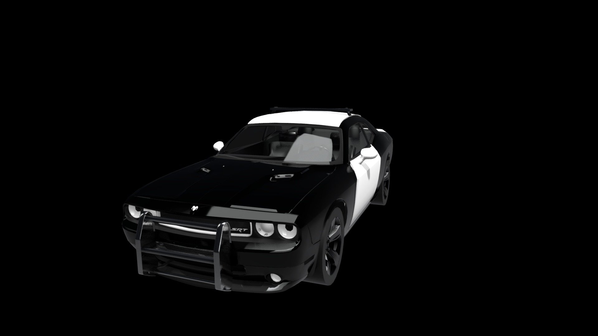 2008 Dodge Challenger SCPD - Download Free 3D model by DisneyCars ...