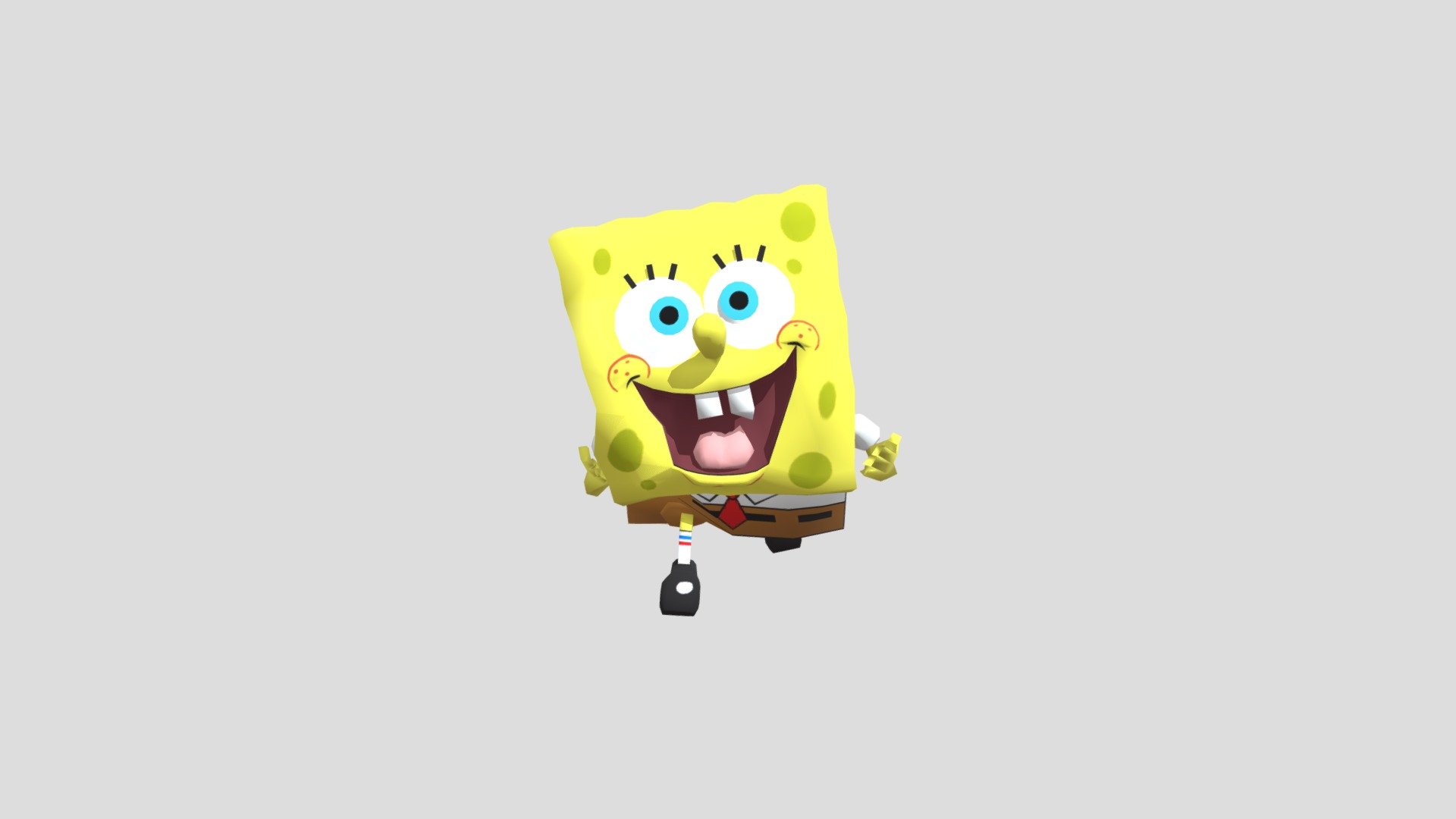 Spongebob Dancing Running Man - Download Free 3D model by Renato Solar ...