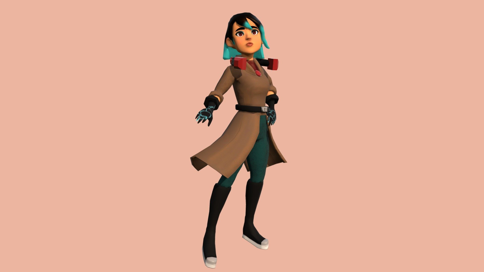 Detective - 3D model by emanuelSalazar [2a8d7cd] - Sketchfab