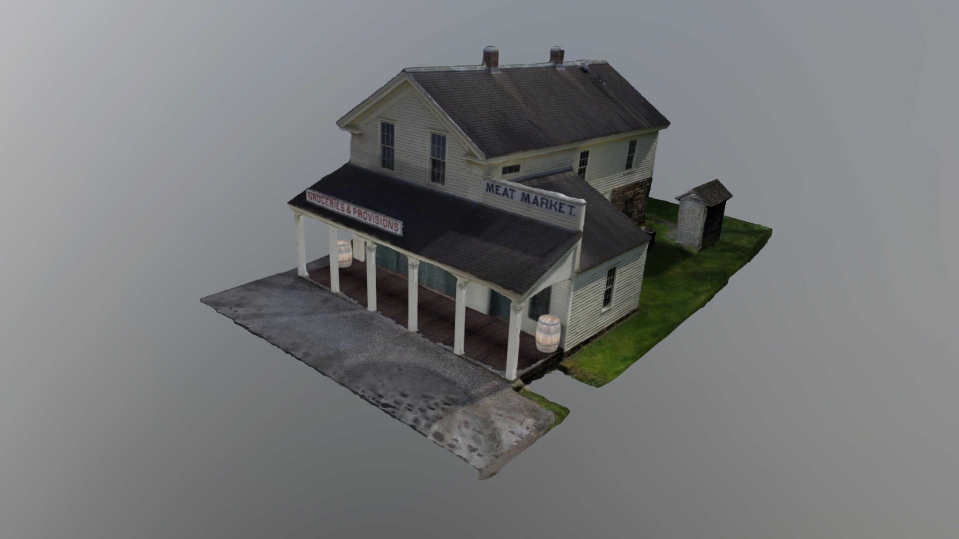 Mustill Store, Akron, Ohio - 3D model by Jerrad Lancaster (@jlancaster ...