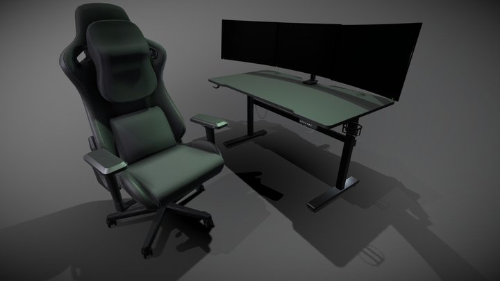 Triplescreen 3D models - Sketchfab