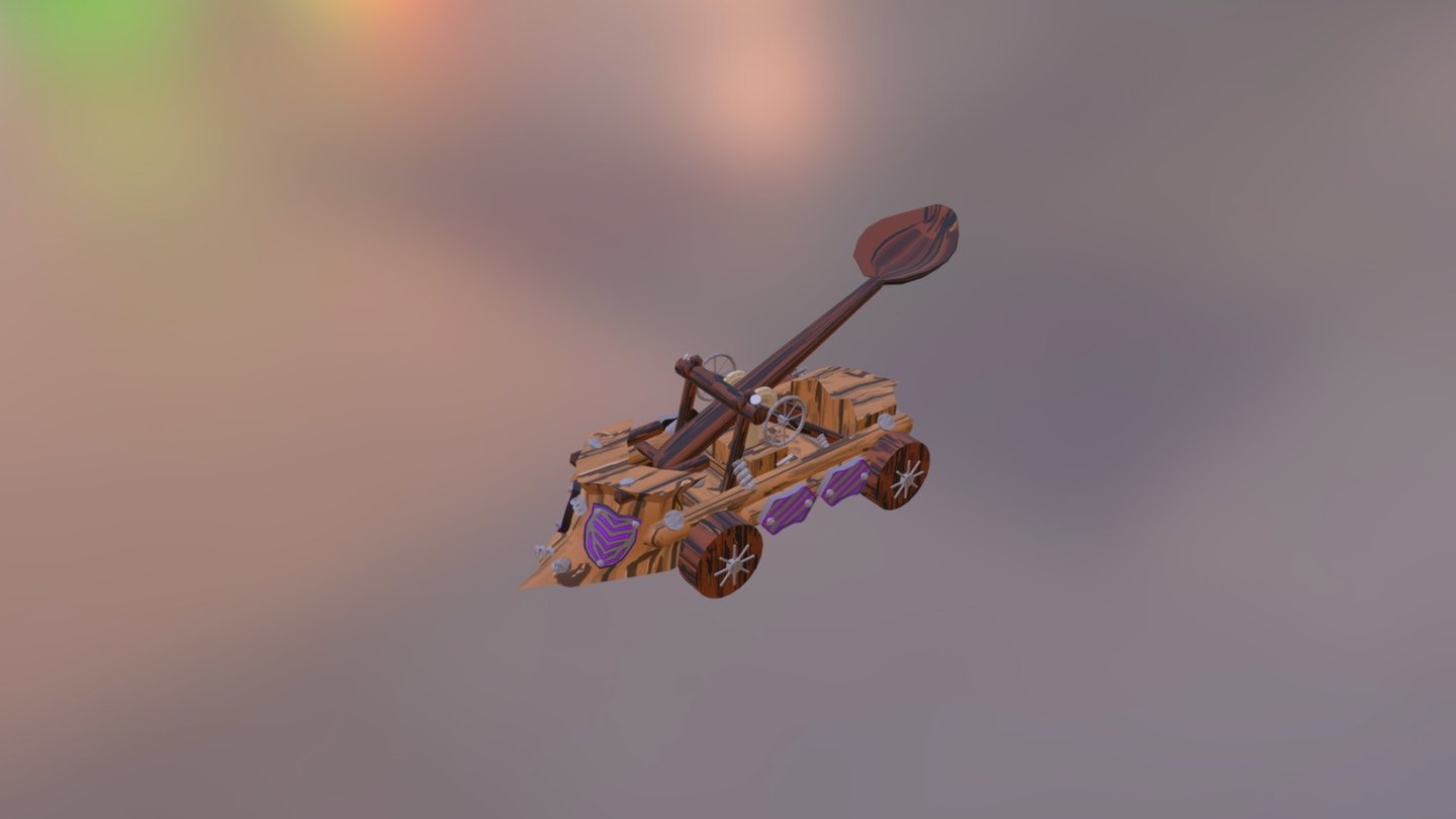 Simple Catapult Shooting Animation 1 - 3D model by lumsingyou [2a9198b ...