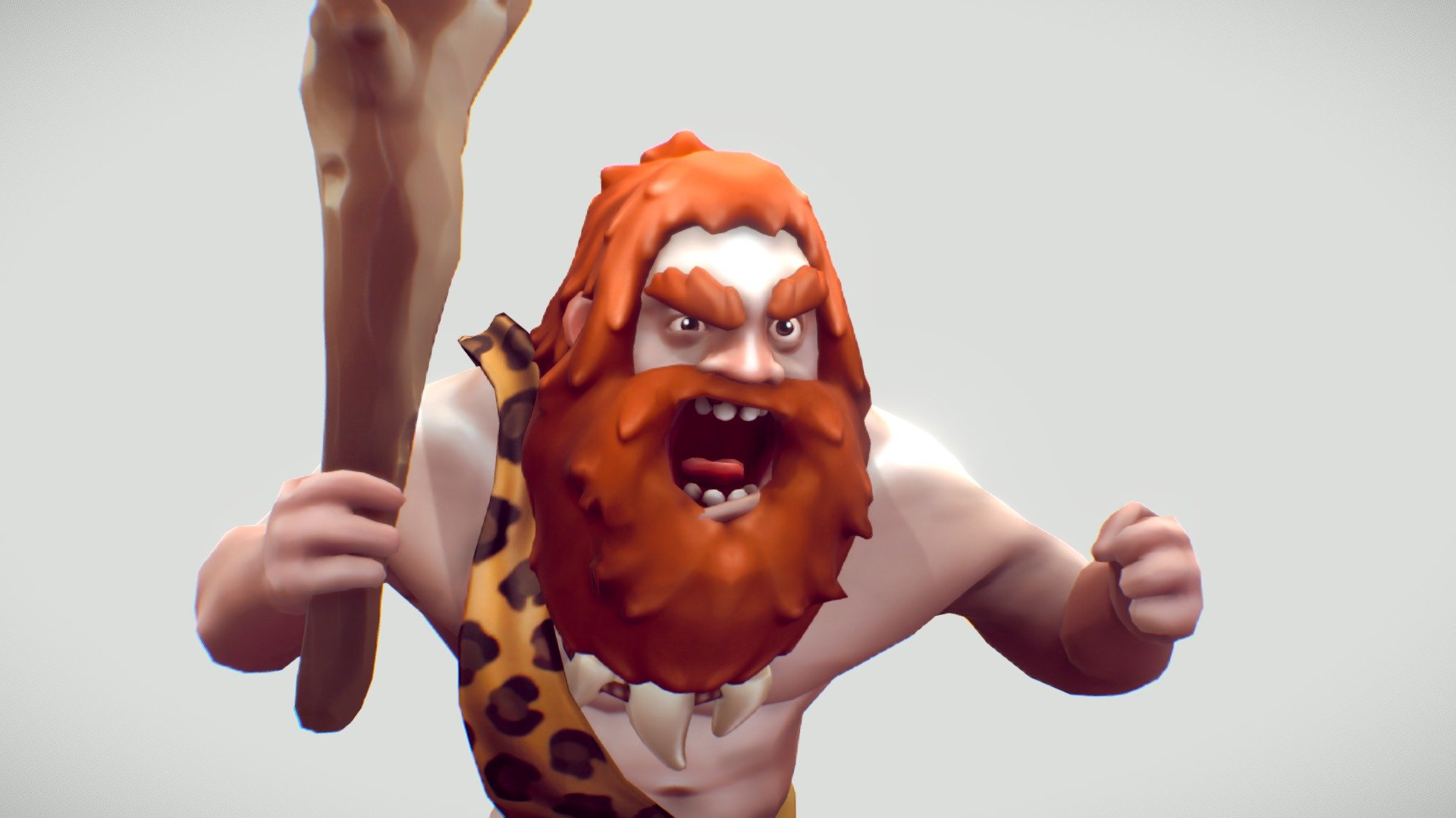 Caveman - Buy Royalty Free 3D model by JoseDiaz [2a94585] - Sketchfab Store