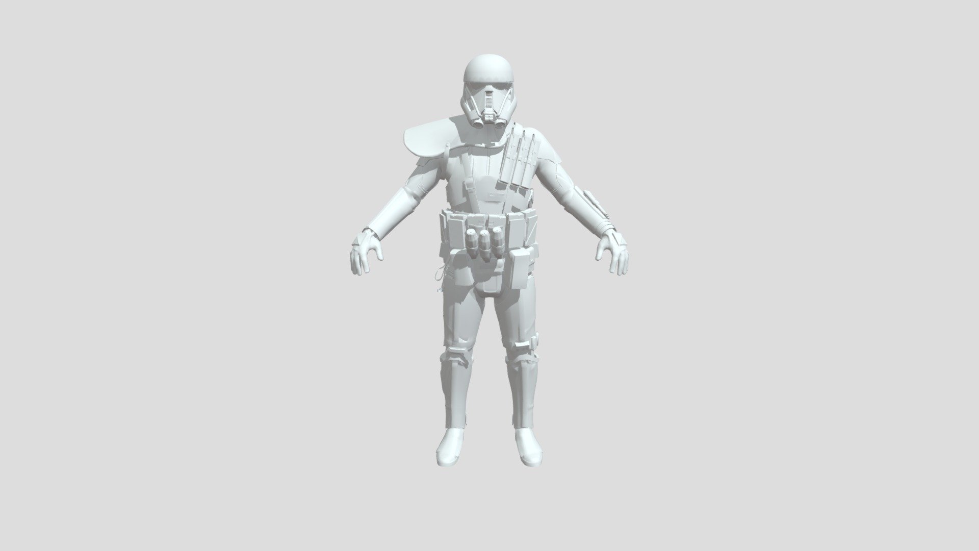 Death Trooper - 3D model by Frank P (@FrankModels) [2a94db1] - Sketchfab