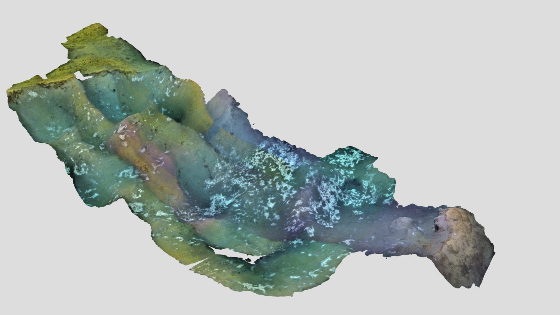 Model_mud_vulcano - 3D model by GeoVires Lab (@GeoViresLab) [2a94f8b ...