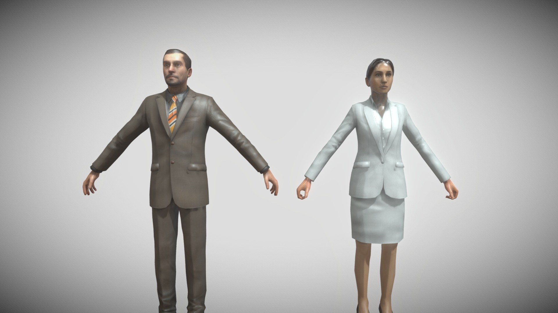 Suits pack - Download Free 3D model by photon (that one larry ...