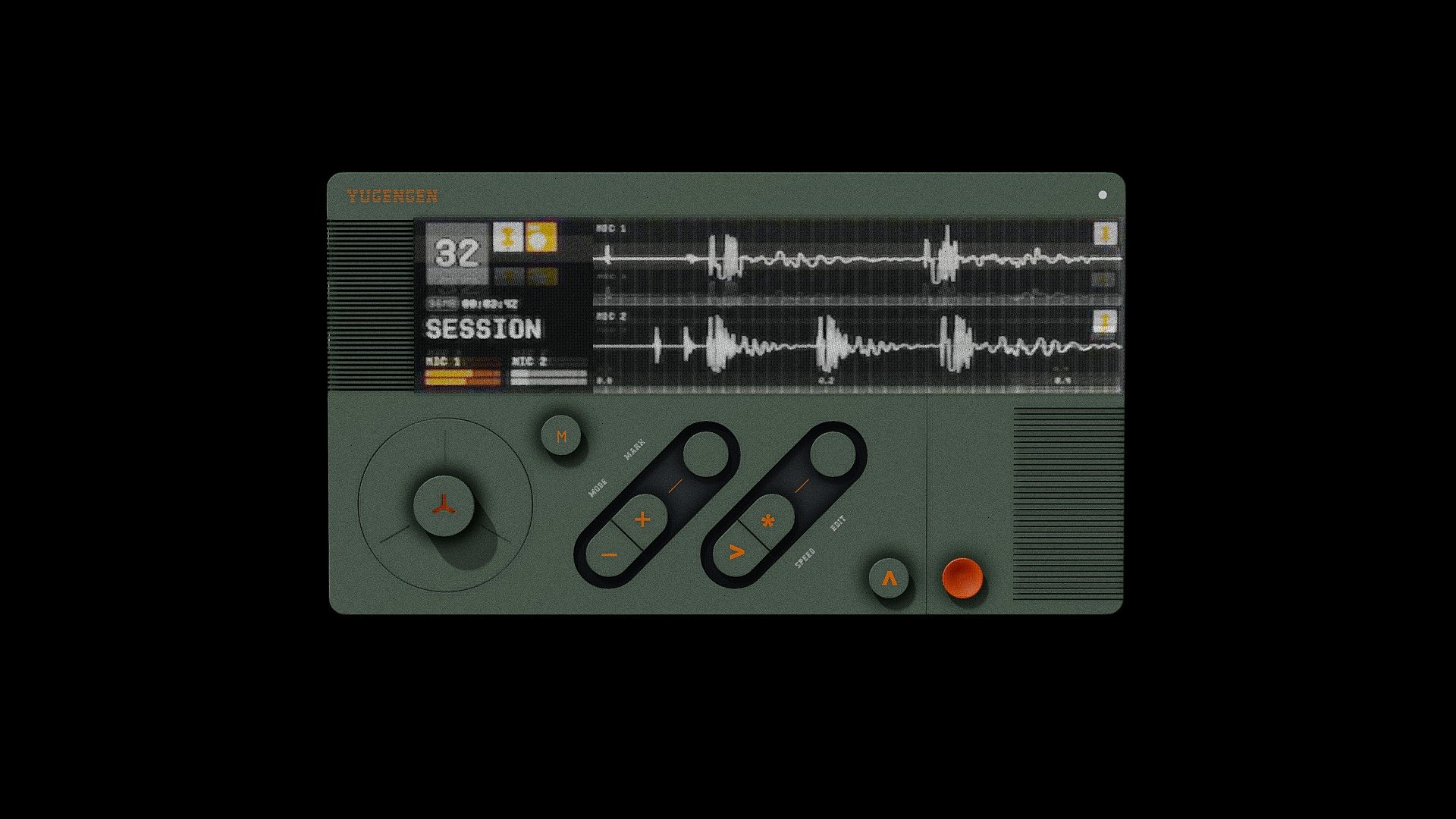 Digital Audio Recorder and Mixer - 3D model by yugengen [2a97f89 ...