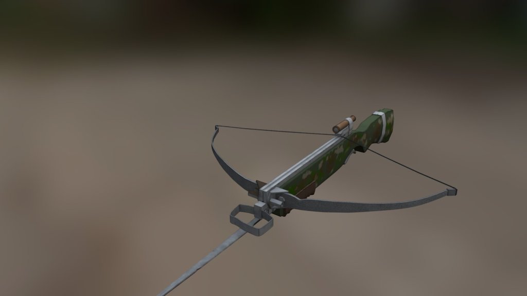 Post-apocalyptic Crossbow - 3D model by Nathan_Dias [2a98eb2] - Sketchfab