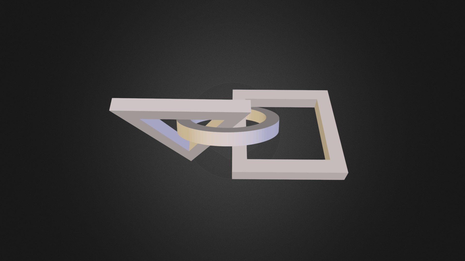 Interlocked FIRST logo - 3D model by 3dindustries [2a99f88] - Sketchfab
