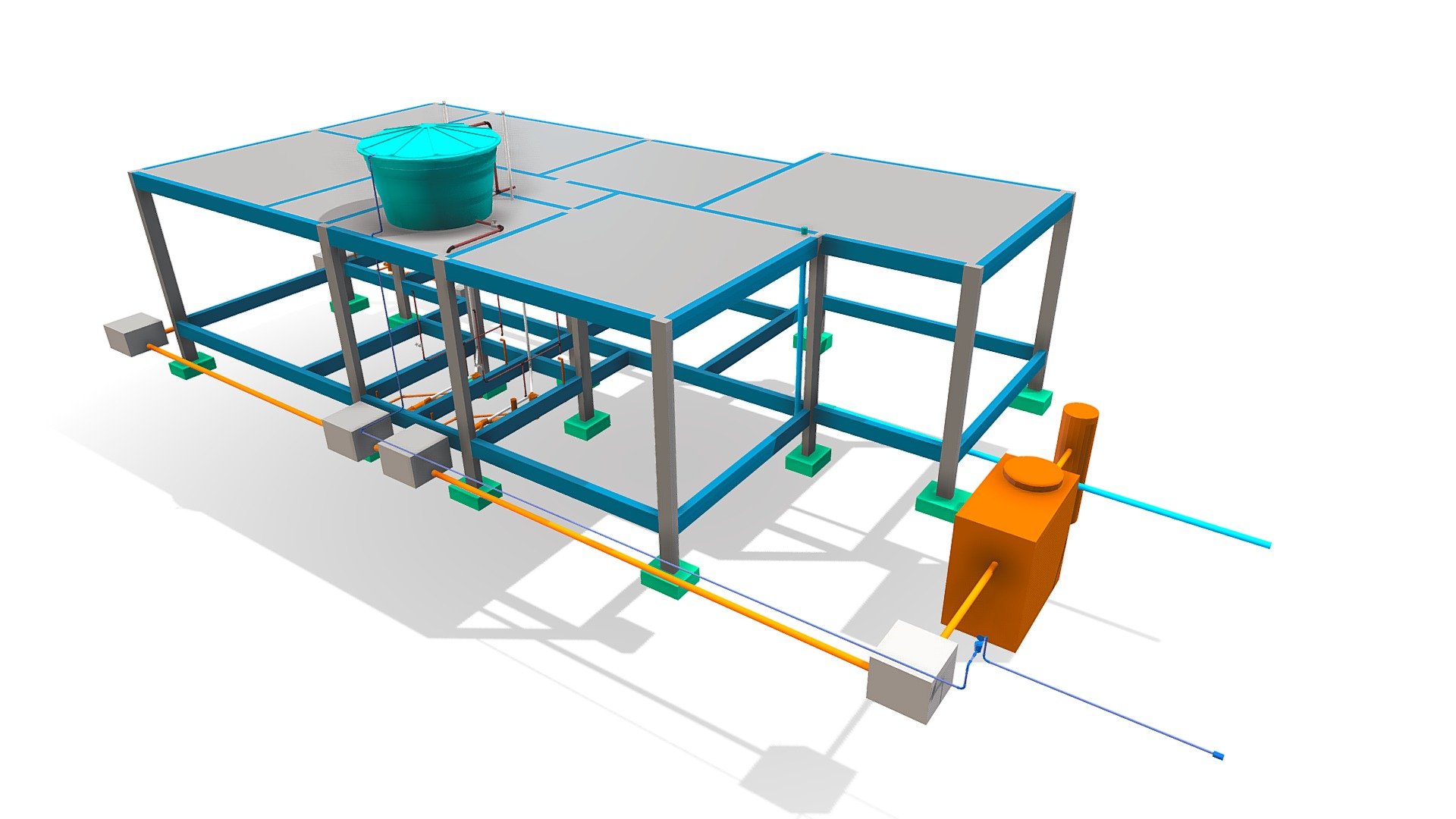 Projetos Complementares - Sr. Danilo - 3D model by Eng. Anselmo ...