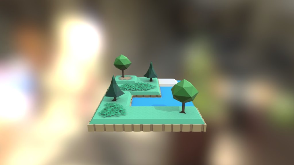 land texture practice 4 - 3D model by ProjectVitamin [2a9bb9d] - Sketchfab