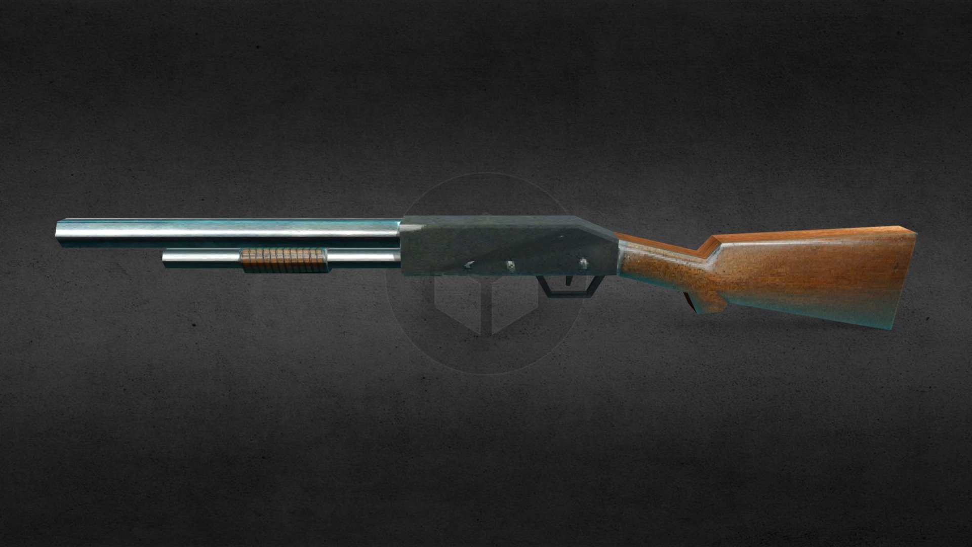 Ps1 - Shotgun - A - Download Free 3D model by swordmanck [2a9d321 ...