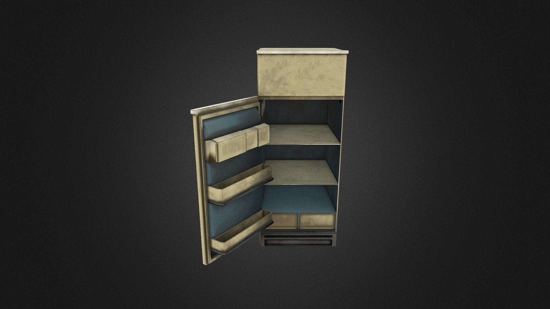Dirty Fridge - 3D model by stefan (@stefanhagewoud) [2a9d855] - Sketchfab