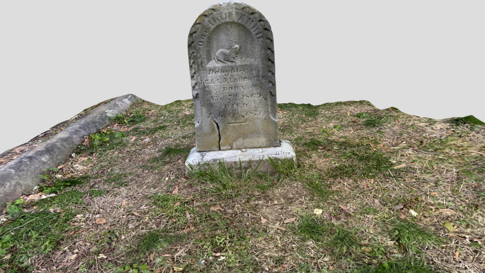 Unnamed Daughter Grave Marker - Download Free 3D model by Virtual ...
