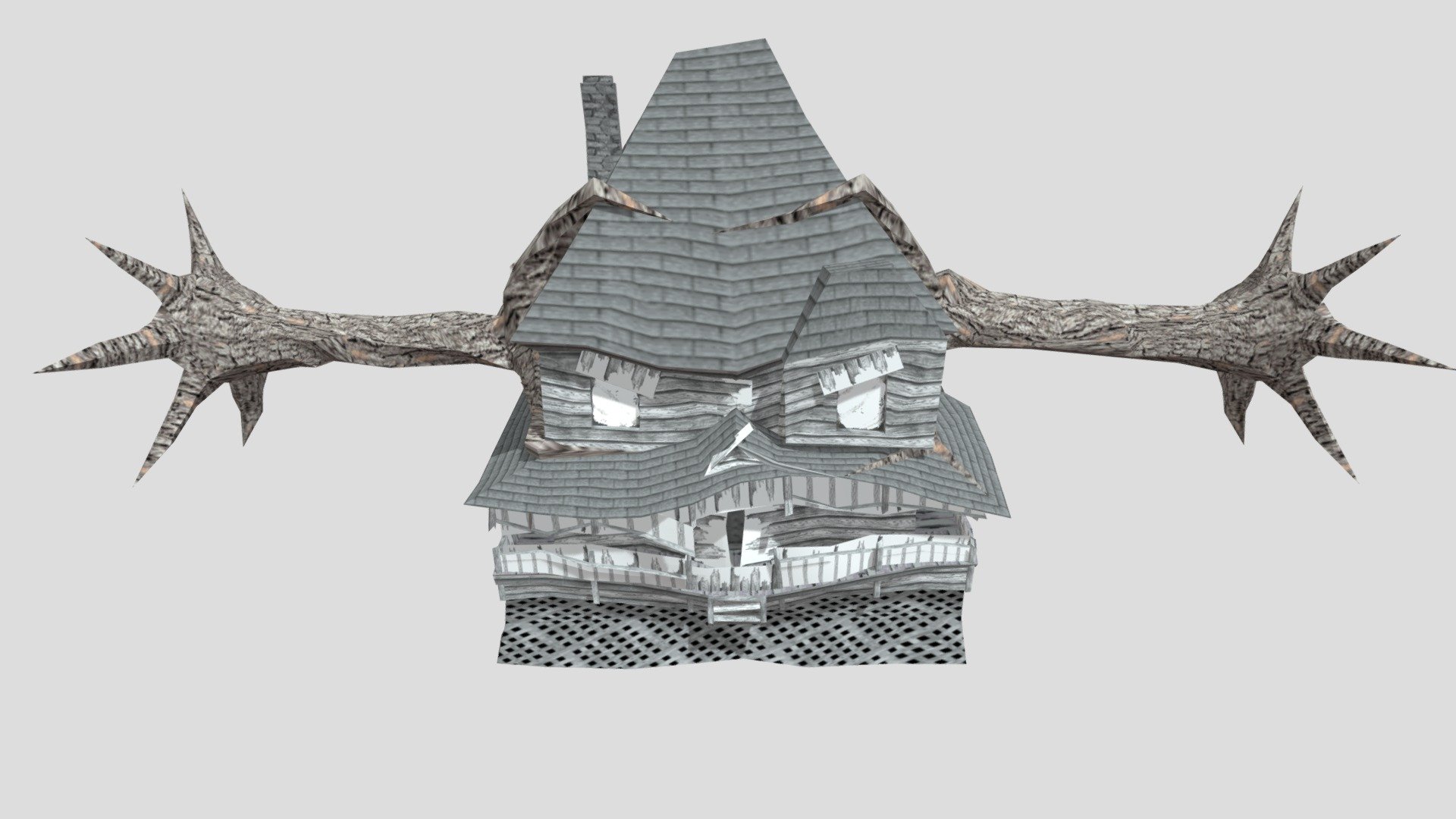Monster House Boss NDS T Pose - Download Free 3D model by Jamessmartguy (@Jamefan2004) [2a9ea31 ...