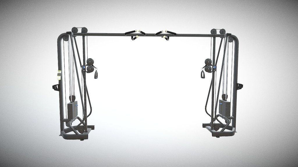 CABLE CROSSOVER - 3D model by supersport-fitness [2a9ecb6] - Sketchfab