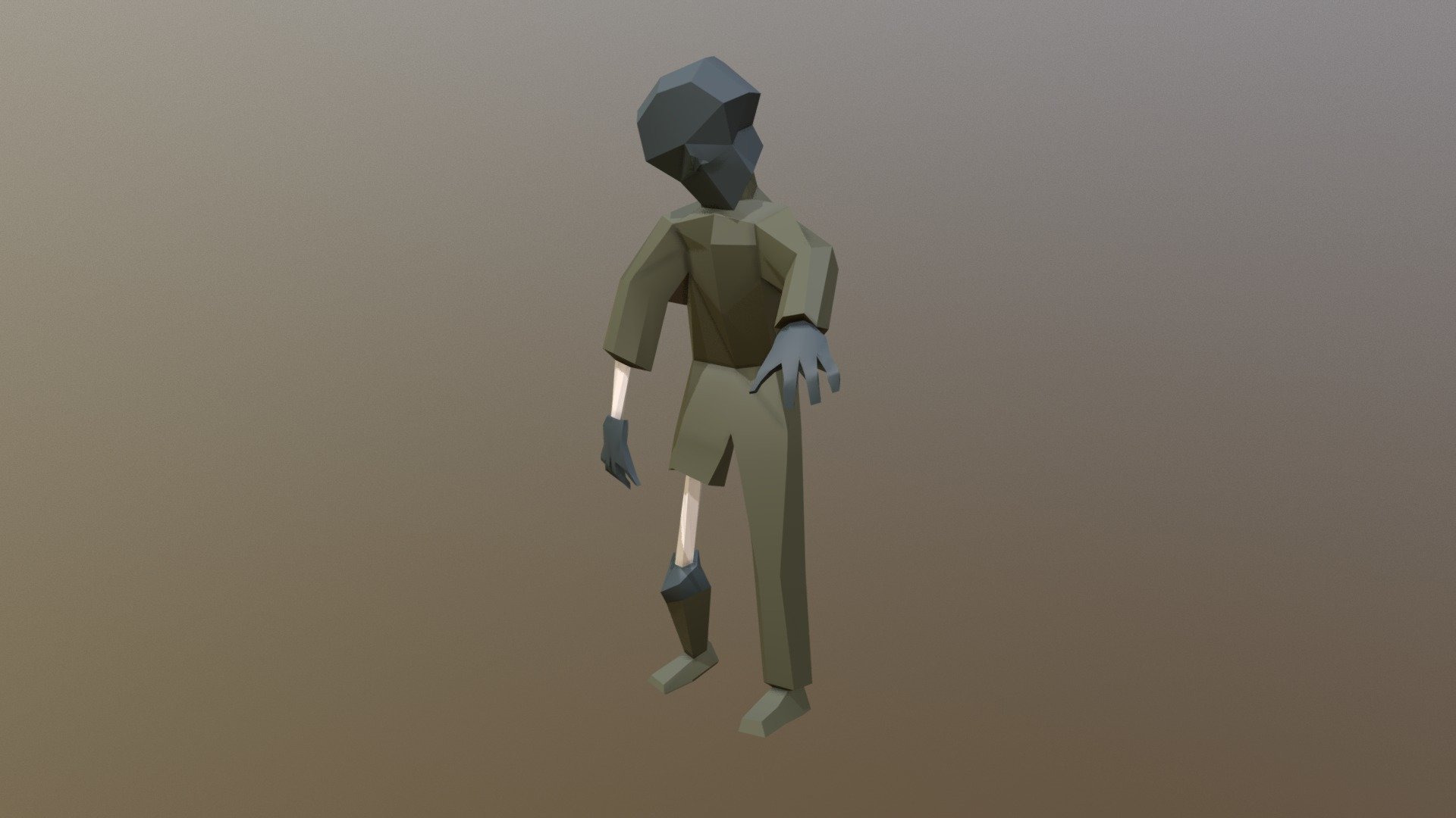 Zombie_I - Download Free 3D model by daniel_slusarz [2a9efd3] - Sketchfab