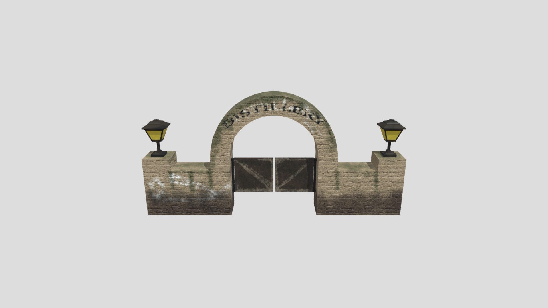 My Gate Final - Download Free 3D model by Megan_Maurer [2a9f7d1 ...