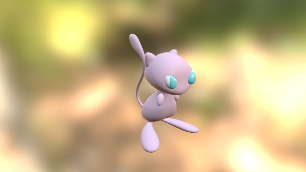 Mew - 3D model by MassielColin [2a9f802] - Sketchfab