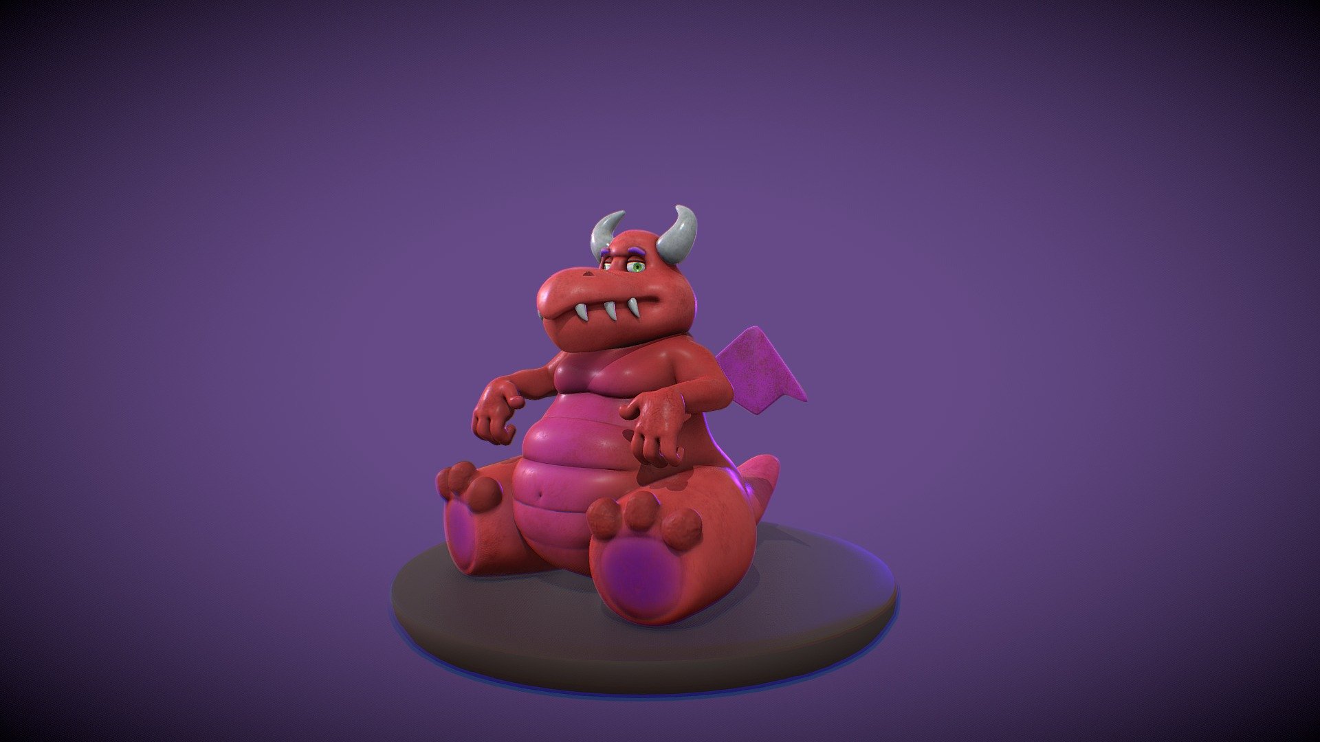 Mini Dragon - 3D model by KulerRuler [2a9fc92] - Sketchfab