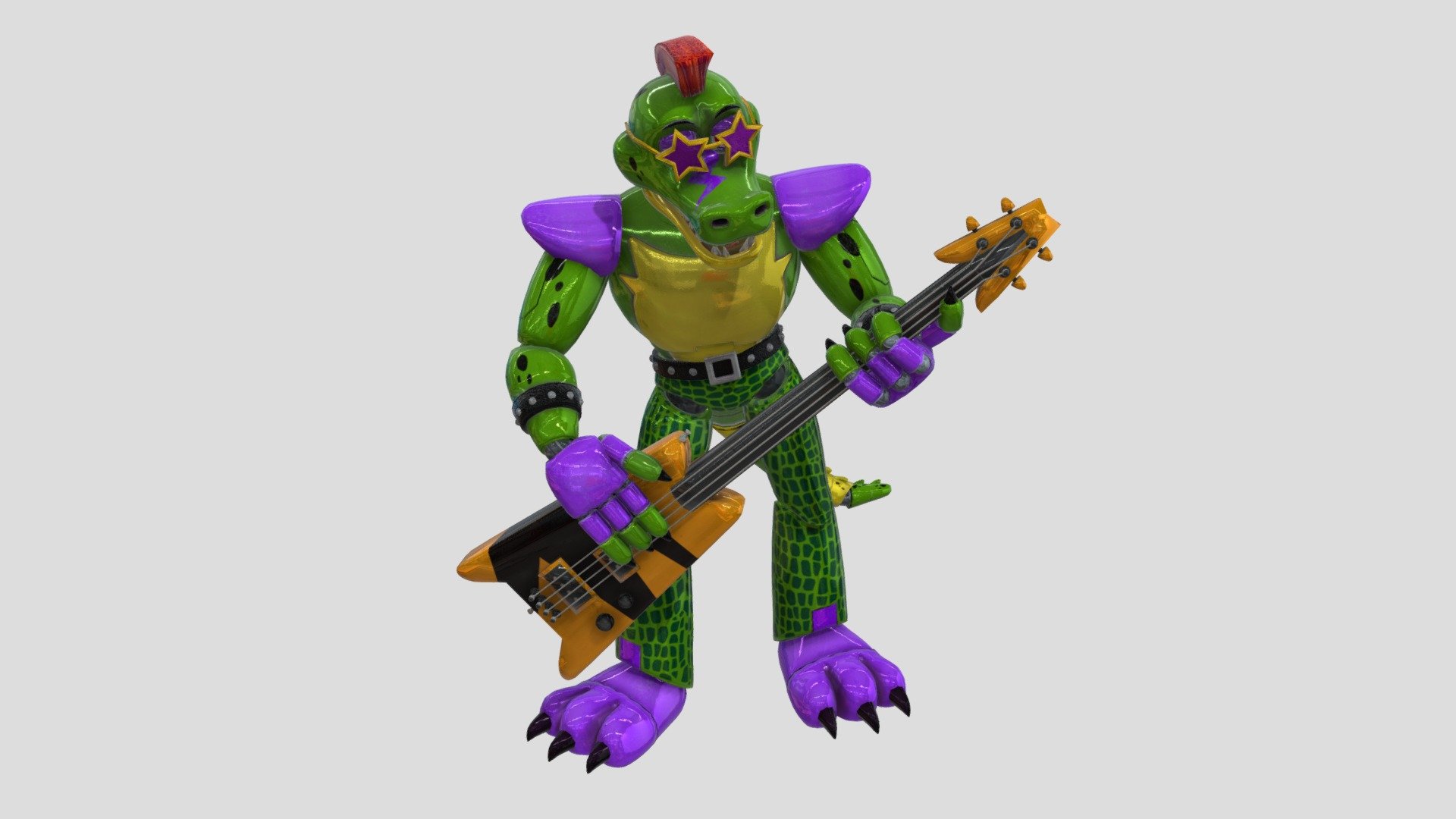 Montgomery Gator - Download Free 3D model by skylajade69 [2aa023b ...