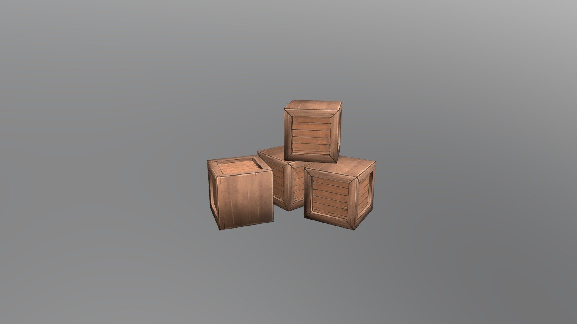 Wooden Box - 3D model by simo.loukusa [2aa214d] - Sketchfab