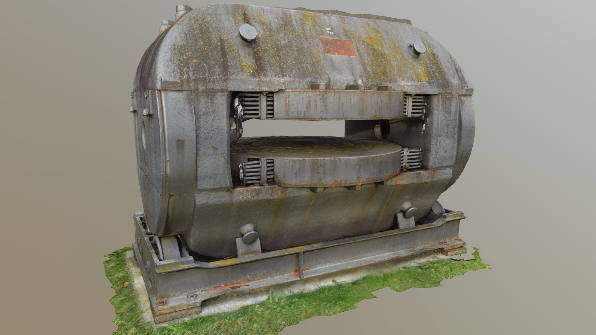 Dipole magnet early CERN - 3D model by theovasilis [2aa34e3] - Sketchfab