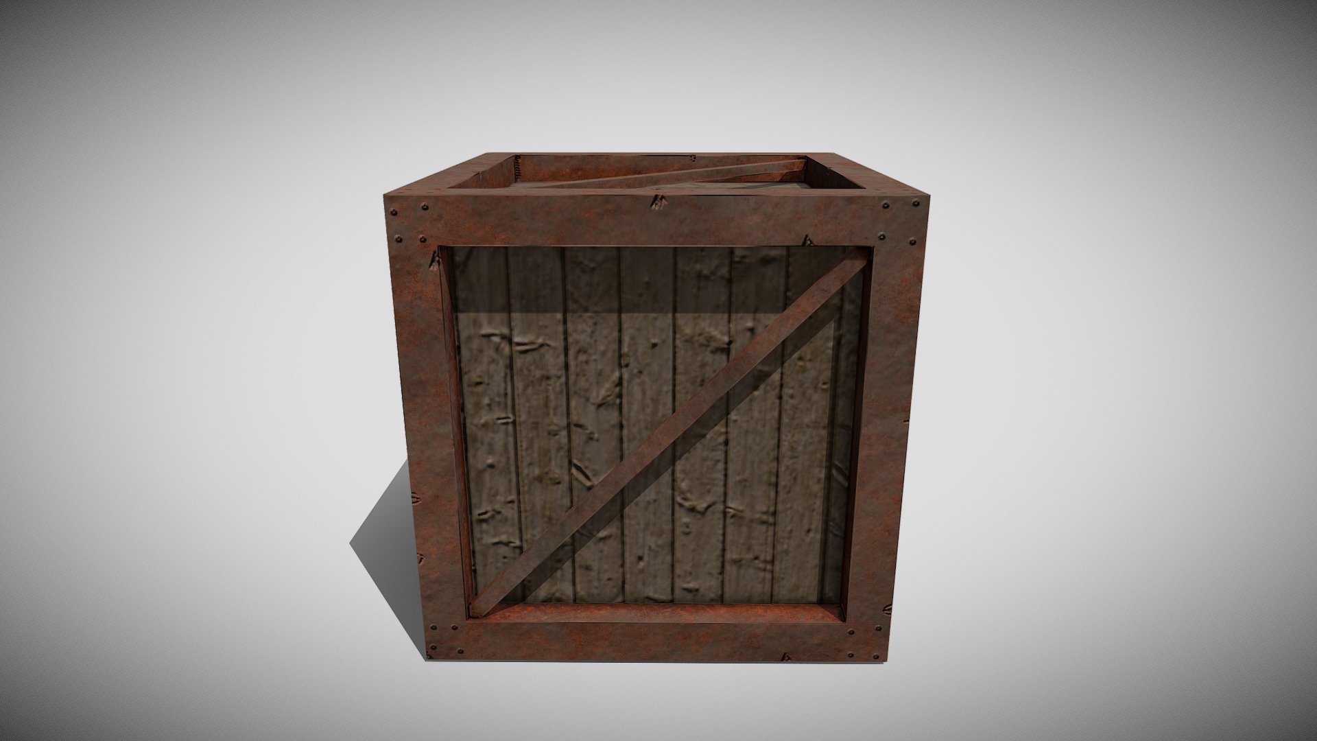 Wood Box - 3D model by Lituszx [2aa4eb7] - Sketchfab