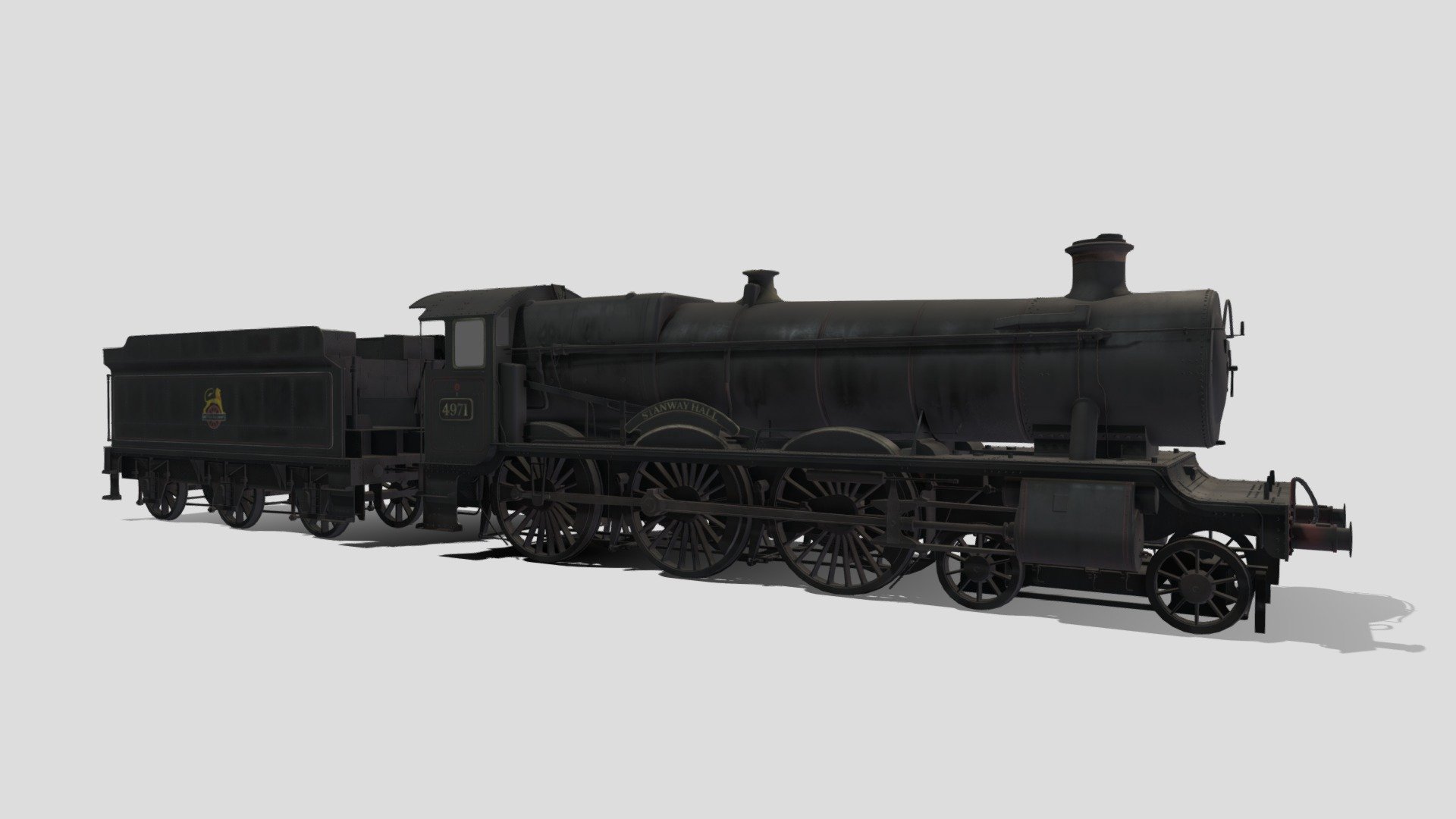 GWR 'Hall' Class "Stanway Hall" Locomotive - 3D model by Conor Norwood ...