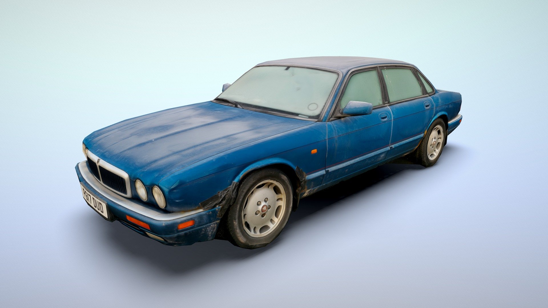 Jaguar XJ Sport | Ice & Rust - Buy Royalty Free 3D model by Nick Mason ...