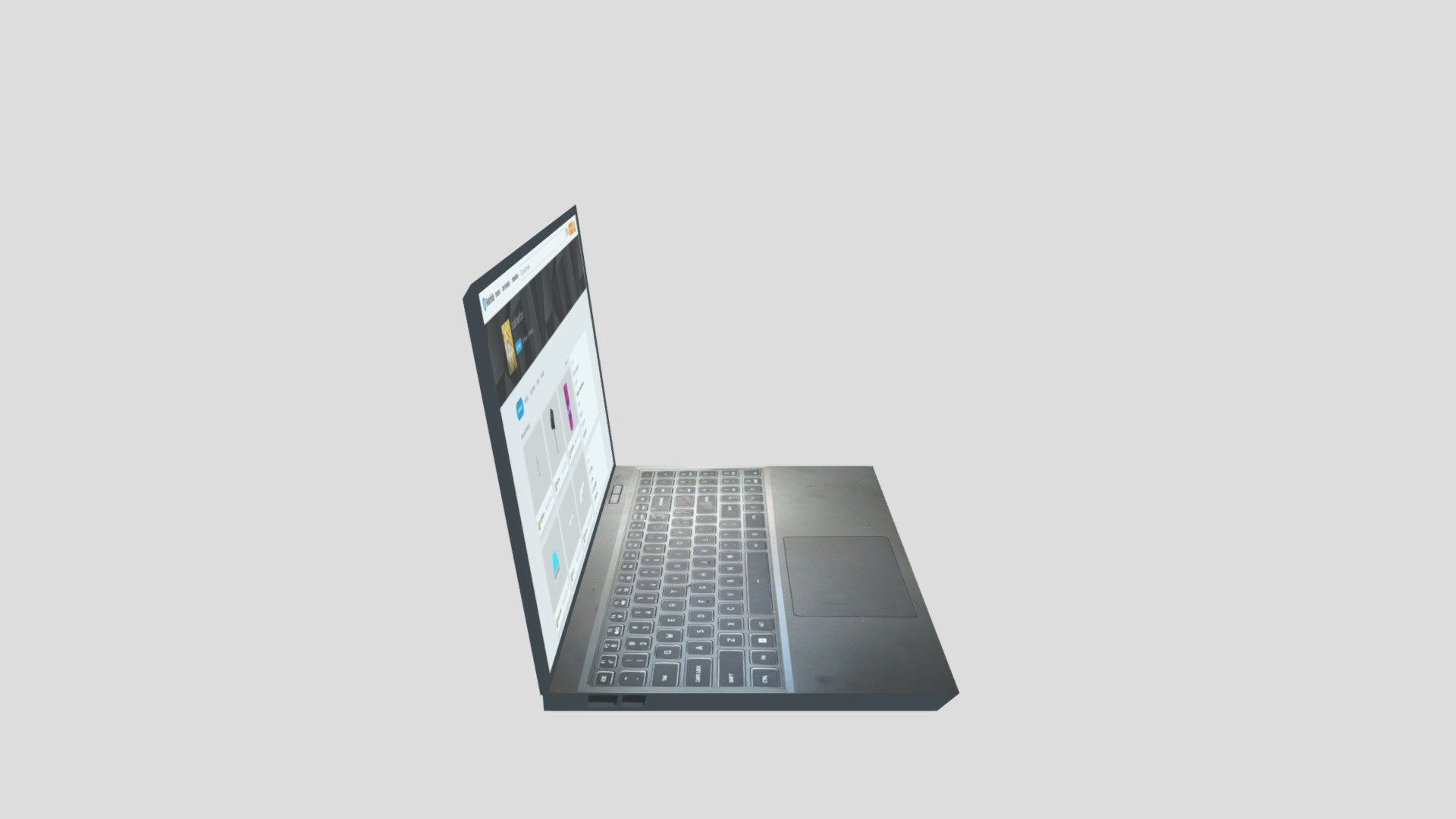 Laptop (customizable screen) - Download Free 3D model by anakinwolford ...
