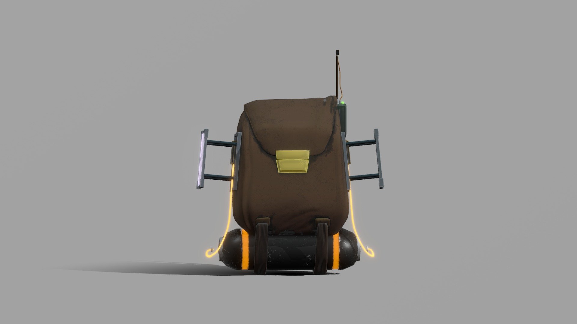 Teleportation Backpack from Project Demeter - 3D model by Jesse Espina ...