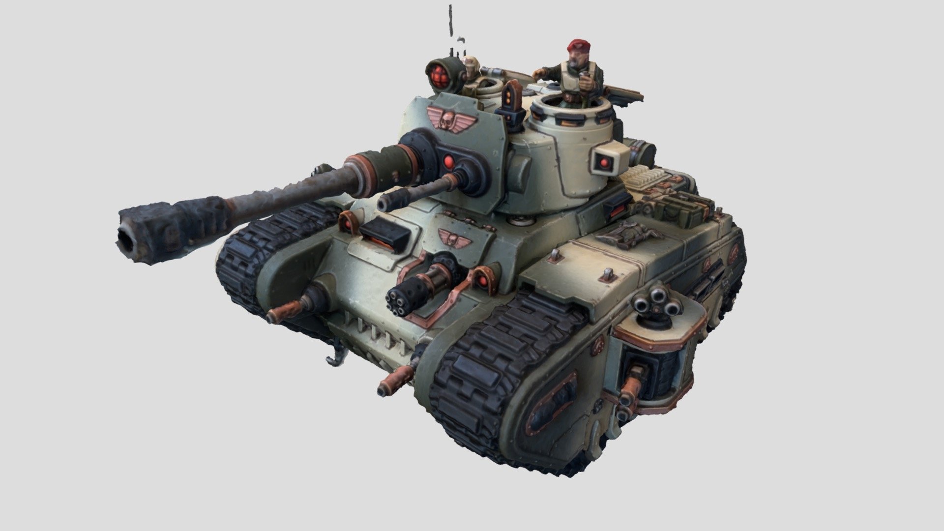 Tank Model - 3D model by CrowsEpicScans [2aa6ef9] - Sketchfab