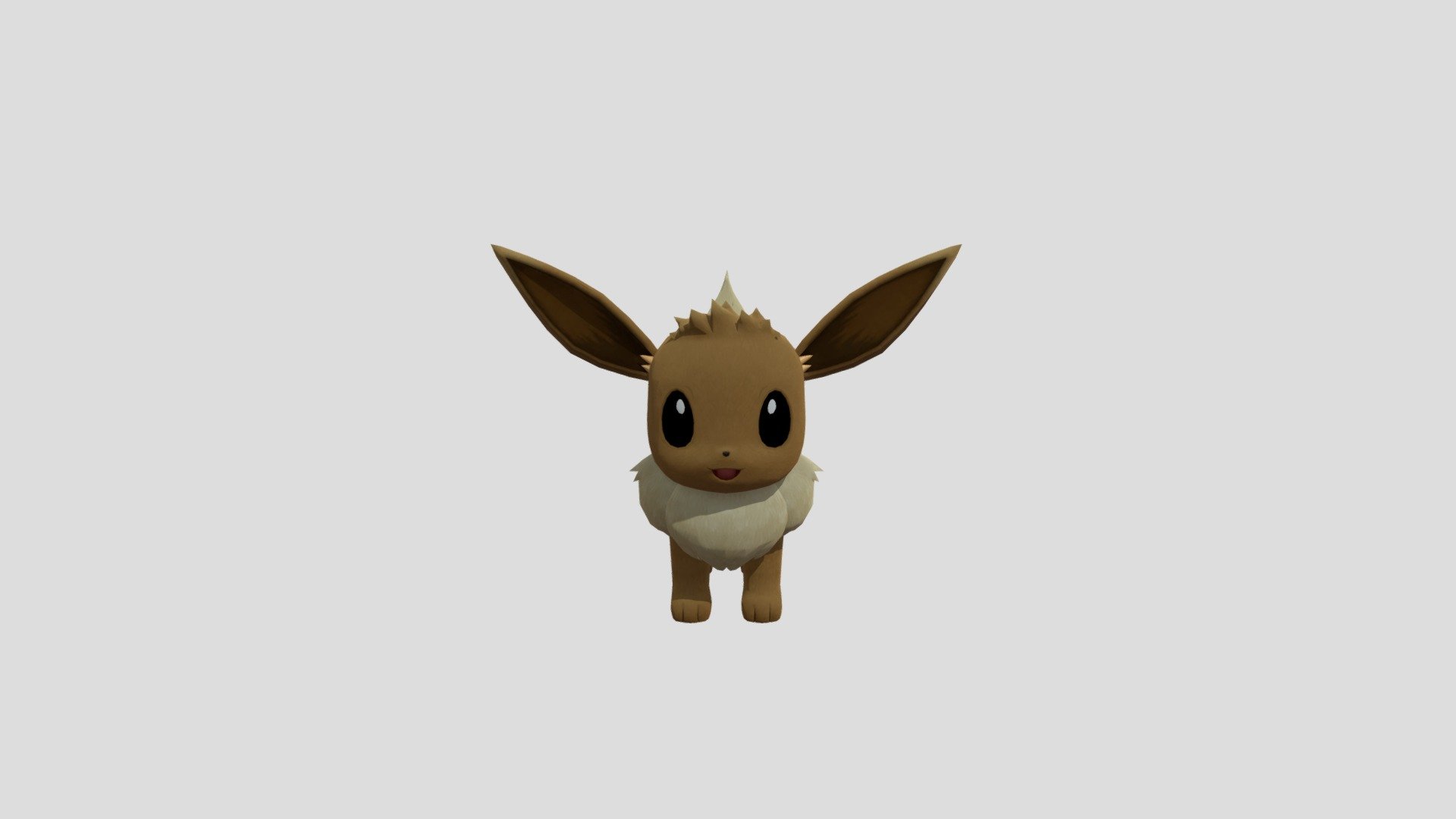 Eevee V2 - Download Free 3D model by Sonic the Hedgehog Fan # 9,945,677 ...