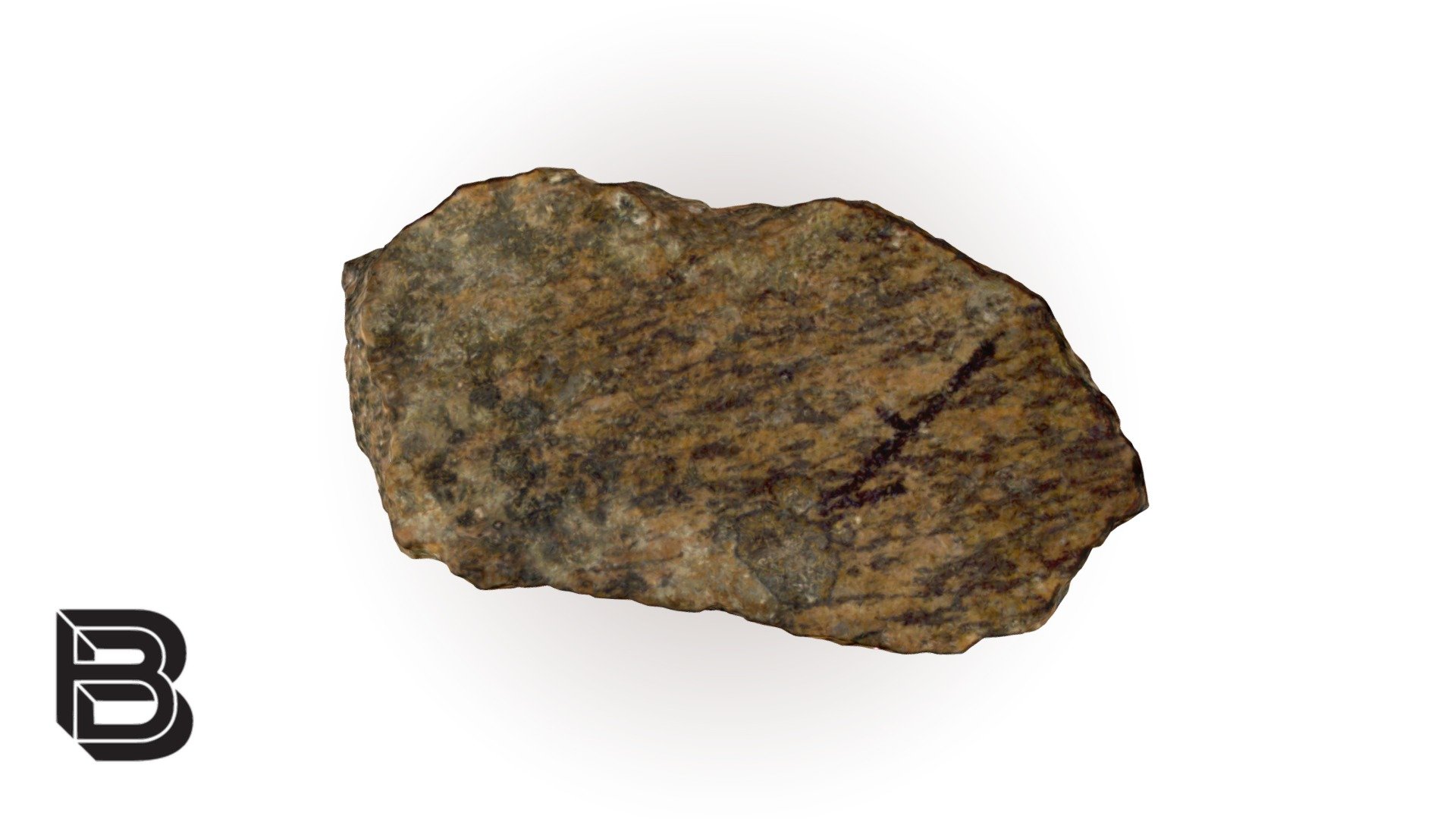 Red-Banded Gneiss - 3D model by The Bishop Museum of Science and Nature ...