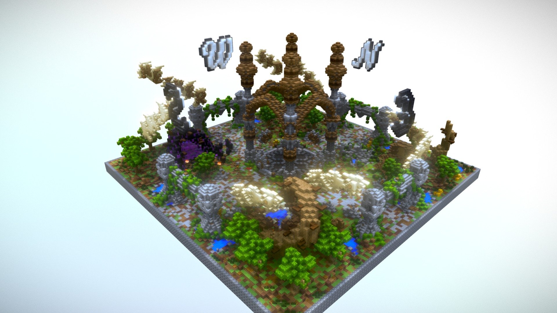 KitMap Spawn 100x100 - 3D model by KoraProjects [2aaa5e4] - Sketchfab