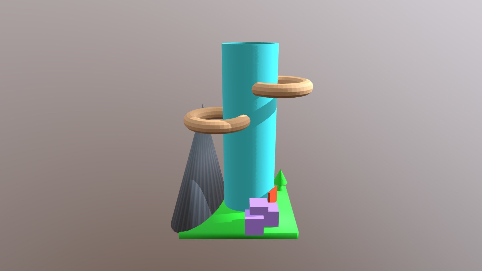 The Tower 1 - 3D model by VINCENTIUS DENNIS (@Gratein) [2aaa885 ...
