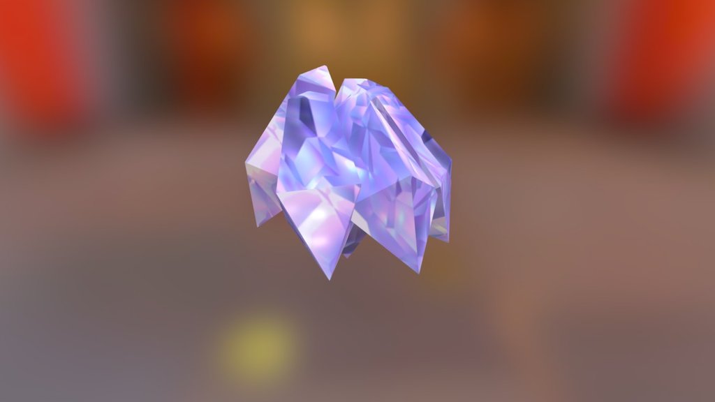 Crystal Cluster - 3D model by TimmyEdney [2aaa973] - Sketchfab