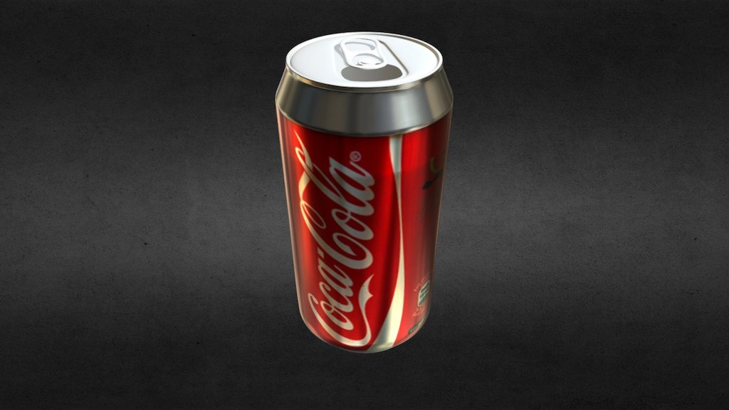 Soda Can Texture - 3D model by Rey Alegre (@ArtRey) [2aab04a] - Sketchfab