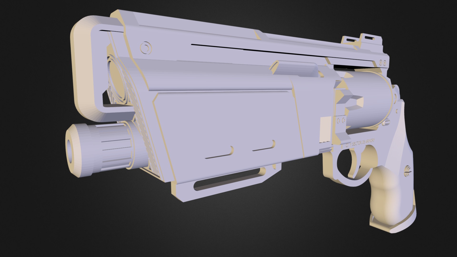 Duke MK44 - 3D model by The Hazy Vagrant (@VagrantIndustries) [2aab2bc ...