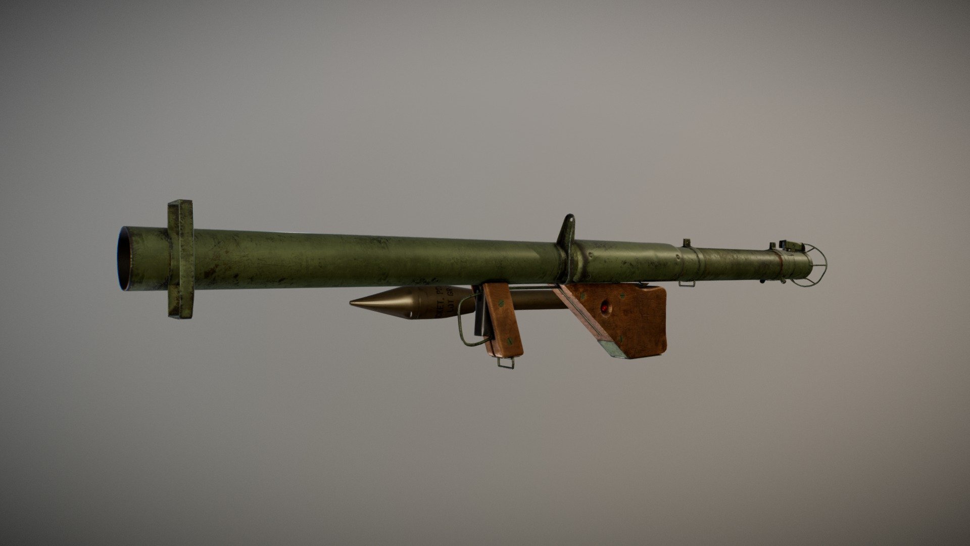 Bazooka - 3D model by Fomen (@fomenko) [2aab6e3] - Sketchfab