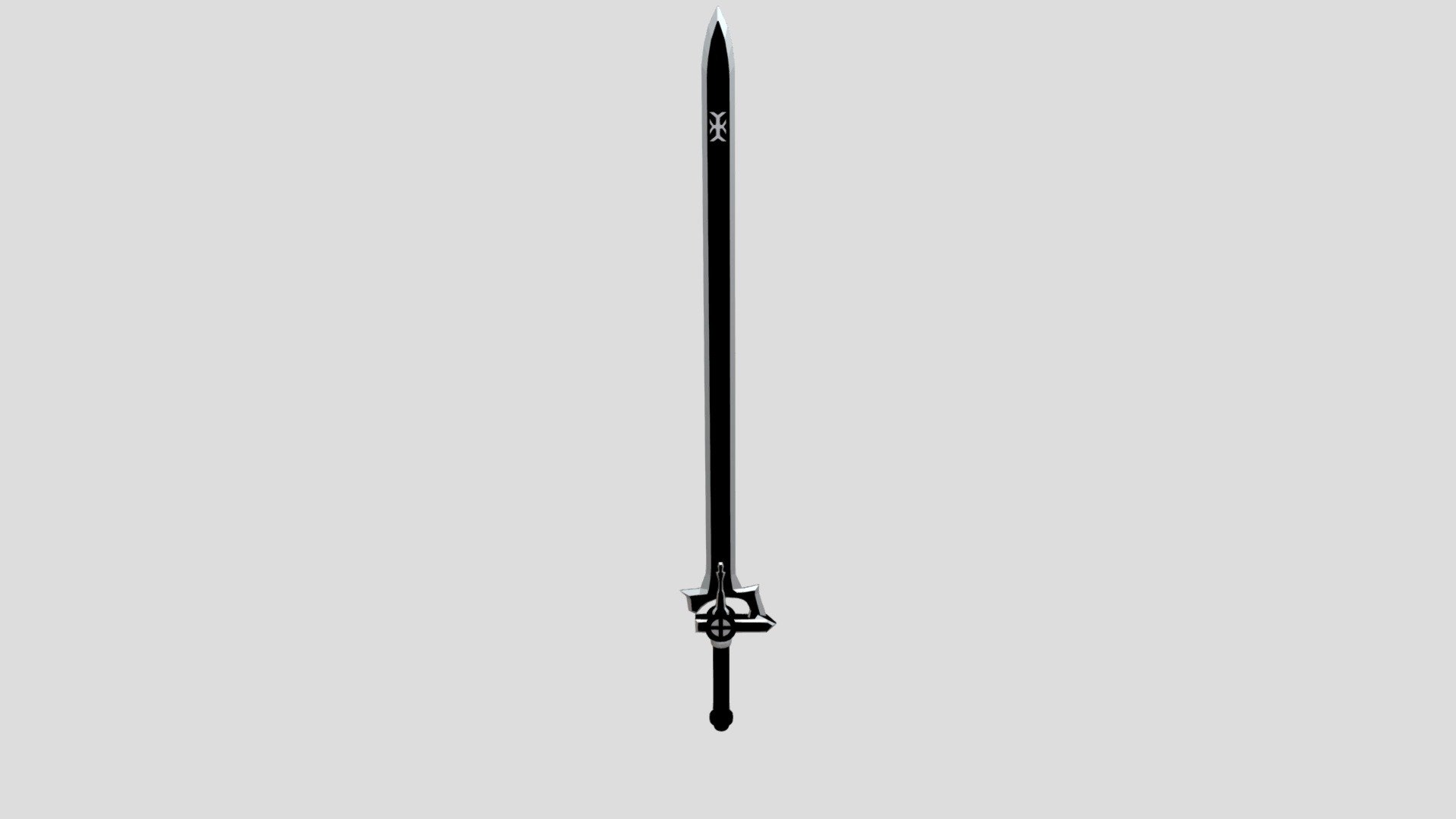 Kirito Dark Sword - Download Free 3D model by Limberax [2aabd94 ...