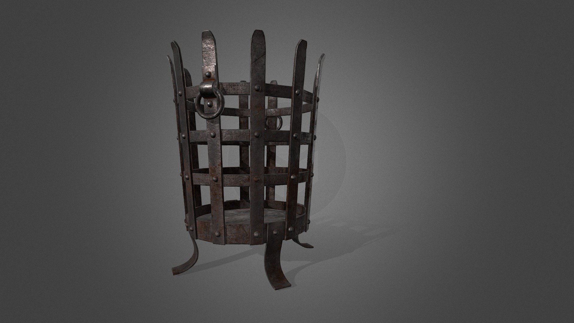 Medieval Brazier - 3D model by paolo877 [2aad986] - Sketchfab