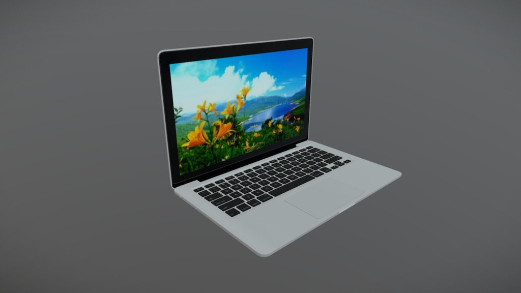 2016 MacBook Pro - 3D model by Ryan Bartlett (@ryanbartlett) [2aae09d ...