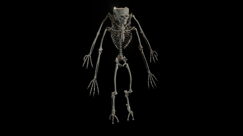 Alien Bones - Rob Guest - 3D model by robguest [2aaea6c] - Sketchfab
